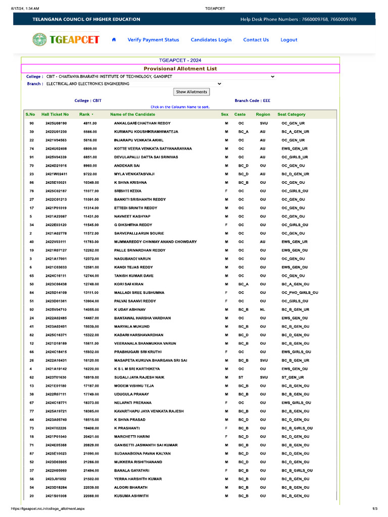 Cbit Eee | PDF