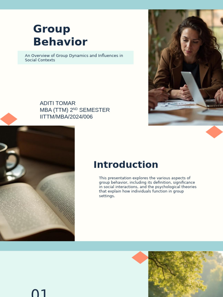 Group Behavior[1] [Read-Only] | PDF | Leadership | Behavior