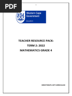 Grade 4 Term 2 2025 Tracker | PDF | Mathematics | Arithmetic