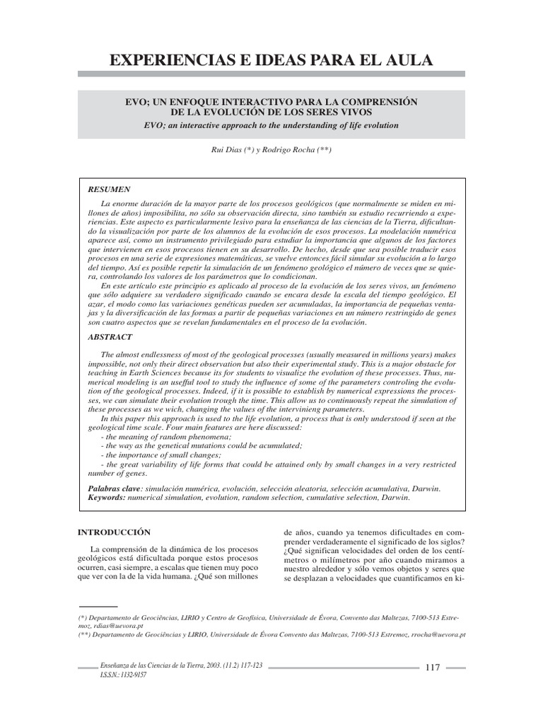 adminRACO,+Aepect+11.2+ 117 | PDF | Mutación | Evolución