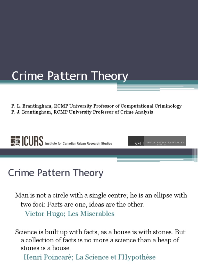 Crime Pattern Theory | PDF | Social Network | Map