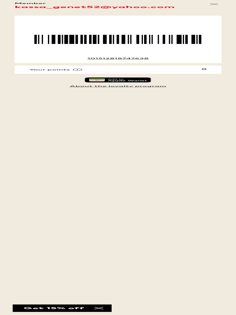 My Account H&M | PDF