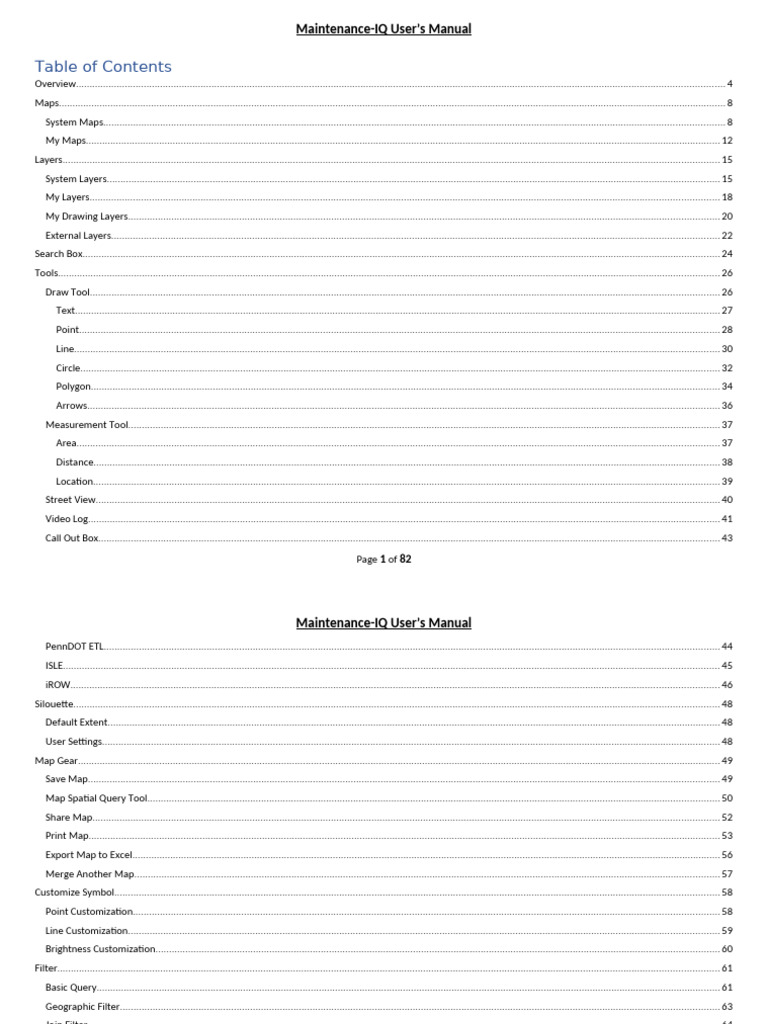 Maintenance IQ Users Manual 20201215 | PDF | Software | Computing