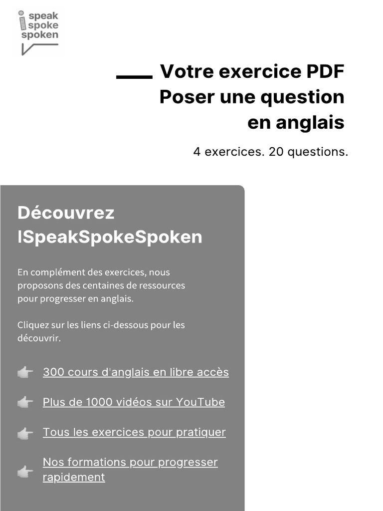 Asking Questions | PDF