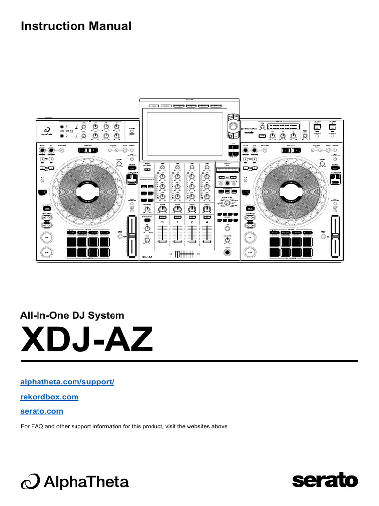 XDJ Az Manual | PDF | Personal Computers | Computer File