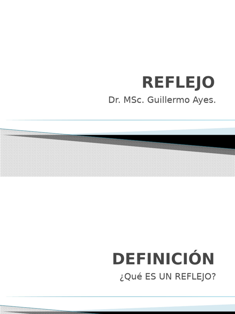REFLEJO | PDF