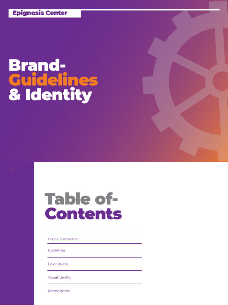 Epignosis Brand Identity Guidelines | PDF | Typefaces | Typography
