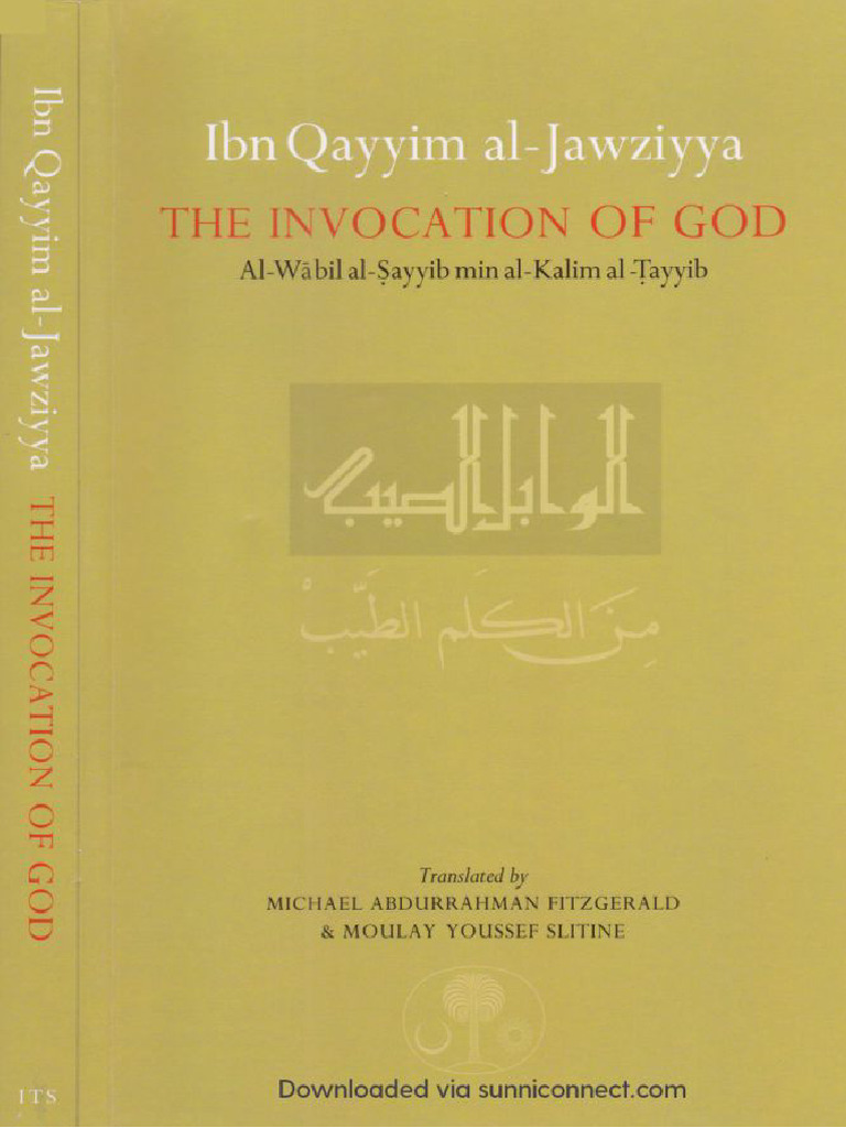 Ibn Al-Qayyim - The Invocation of God (Al-Wabil As-Sayyib) (Z-Lib - Io) | PDF | Sufism | God In ...