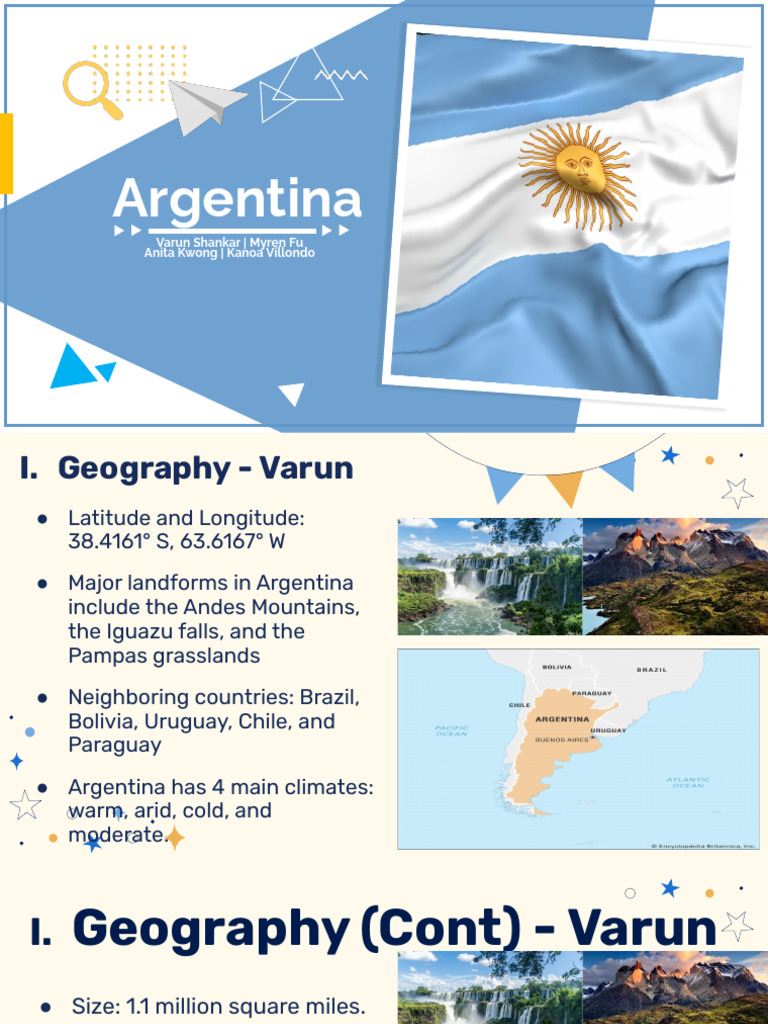 P1G2 Latin America Country Project | PDF | Argentina