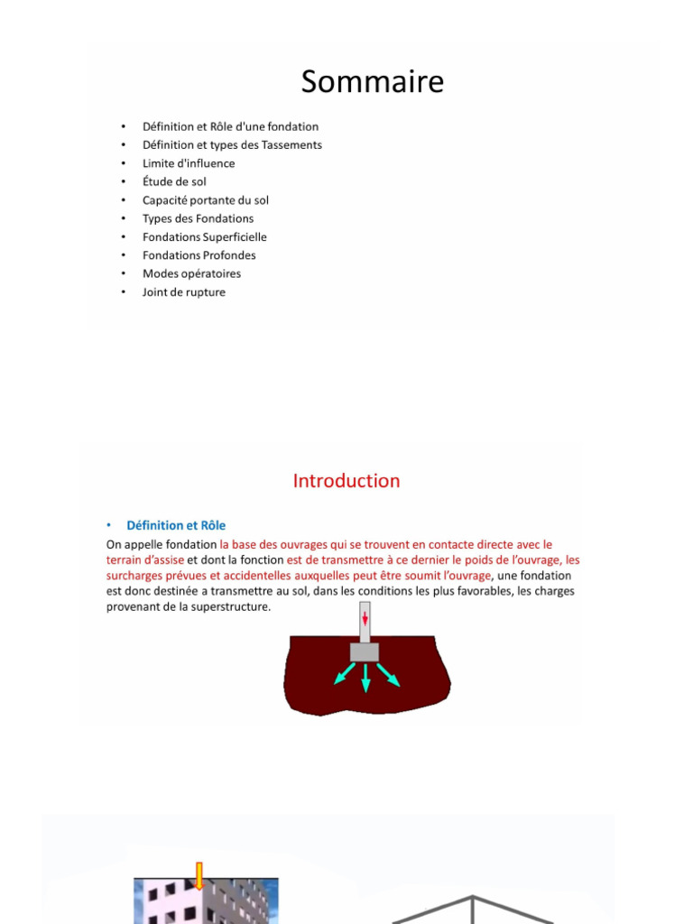 Mécasol Et Fondation CHAP Fondations | PDF