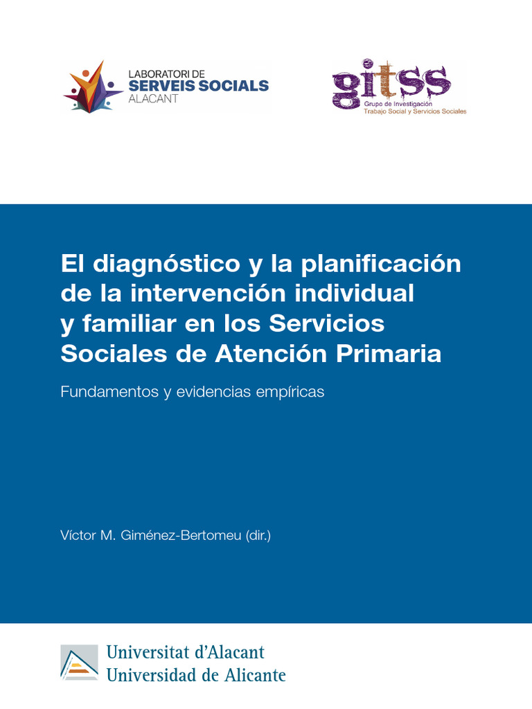 El Diagn y La Planif Interv SSAP | PDF | Trabajo Social | Planificación