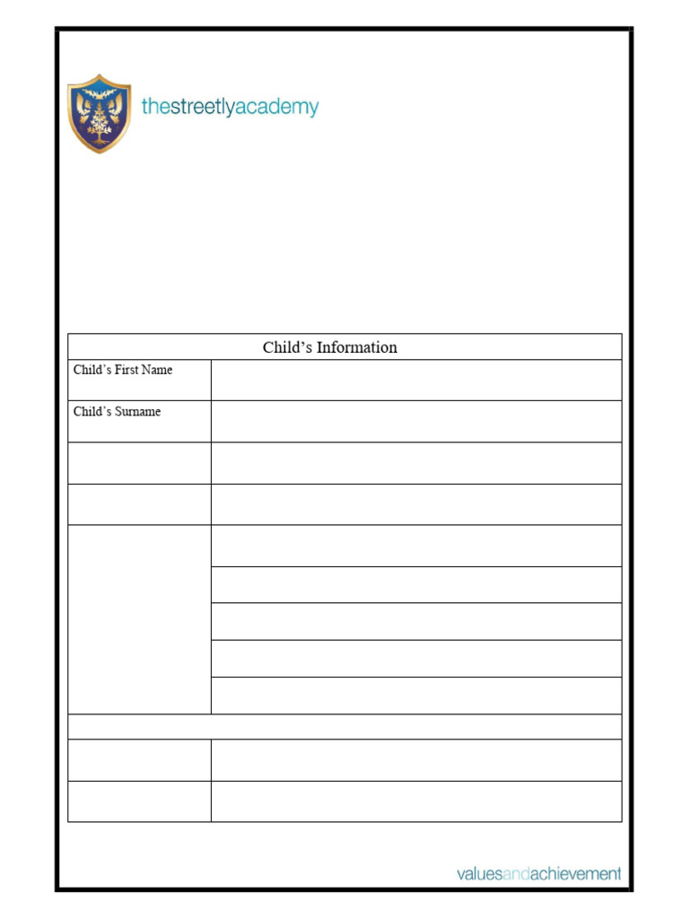 Mid Year Admissions Application Form 2024 2025 | PDF