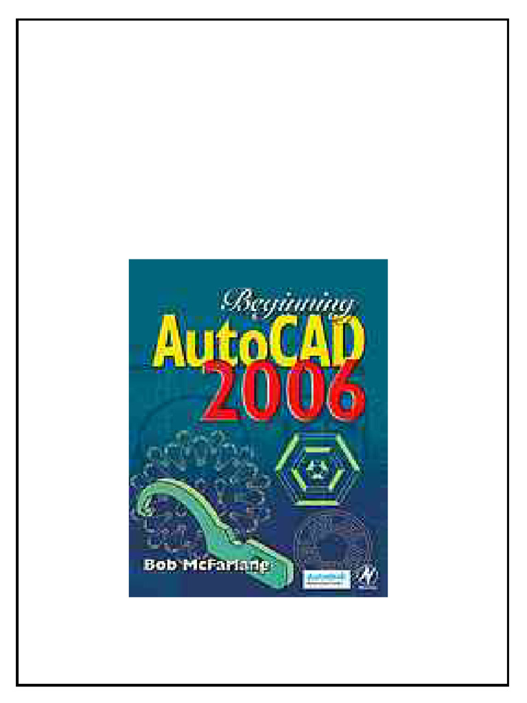 Beginning Autocad 2006 Robert Mcfarlane Download | PDF | Window (Computing) | Menu (Computing)