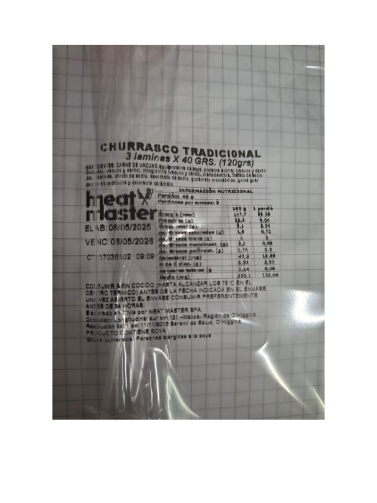 Churrasco Tradicional Bolsa | PDF