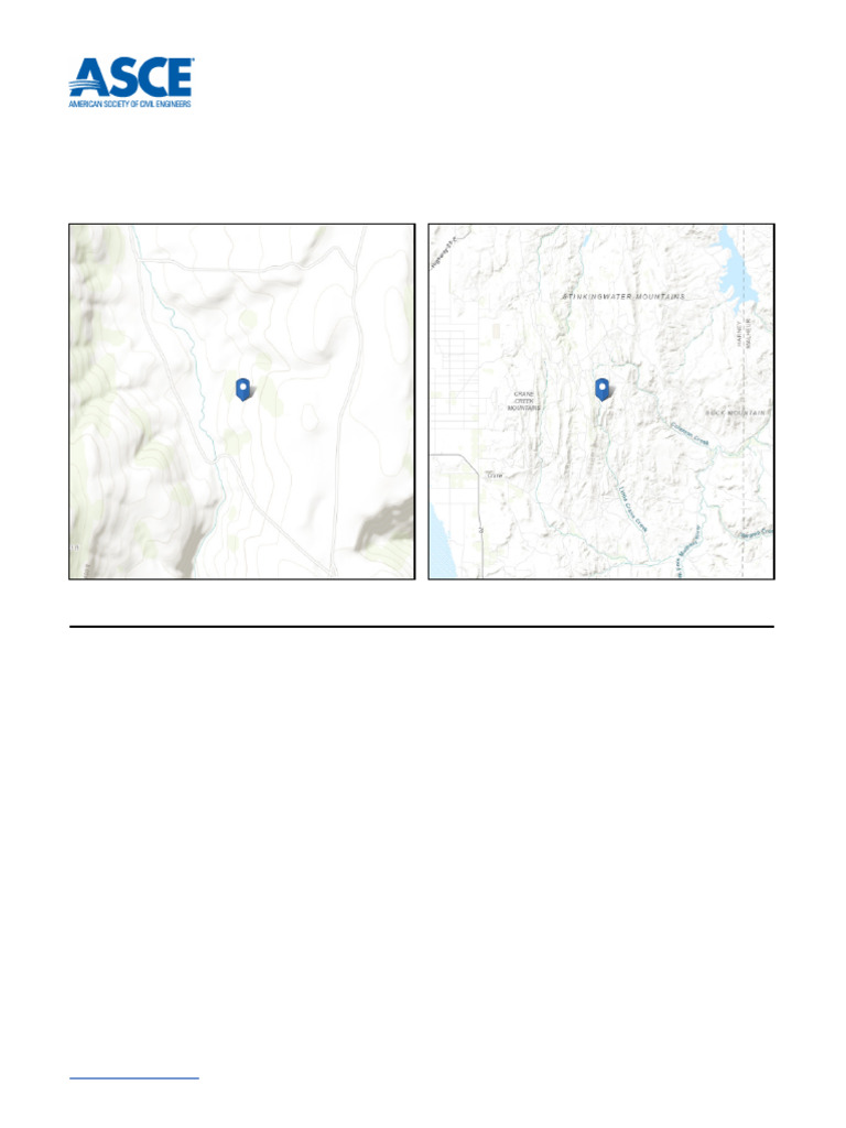 ASCE Hazards Report: Wind & Seismic Data | PDF