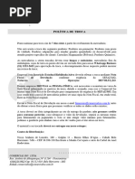 Formulário Troca | PDF | Negócios