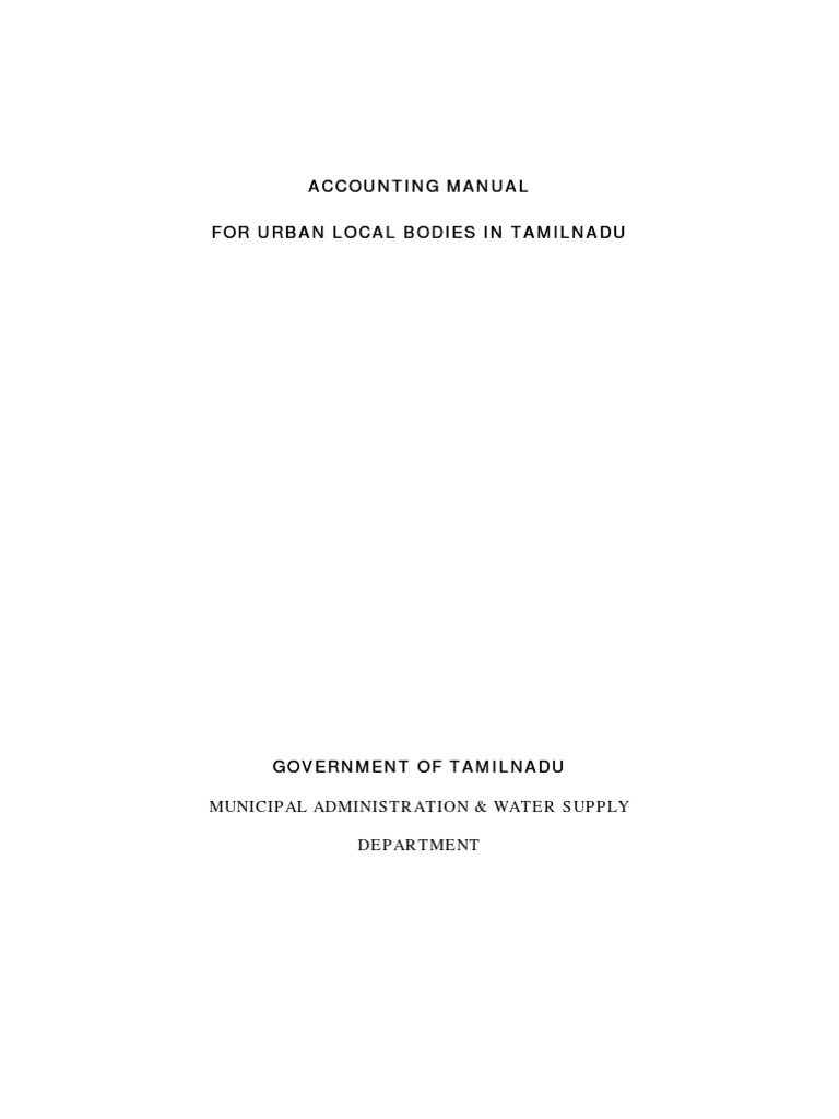 Accounting Manual | PDF | Debits And Credits | Expense