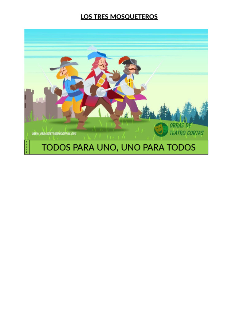 Imagene Los Tres Mosqueteros | PDF