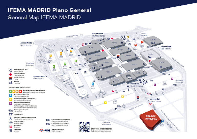 Plano Ifema Madrid | PDF