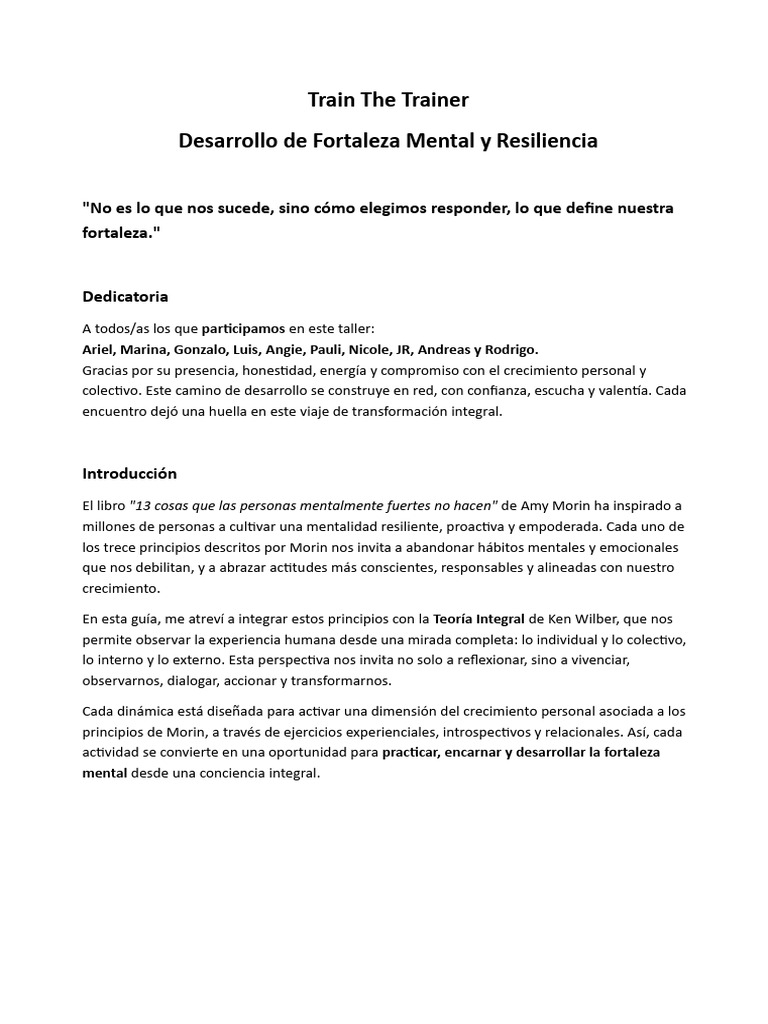 Train The Trainer | PDF