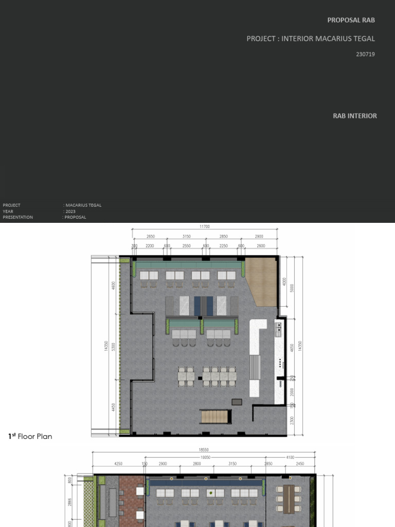 Penawaran RAB Interior Macarius Tegal V.A | PDF