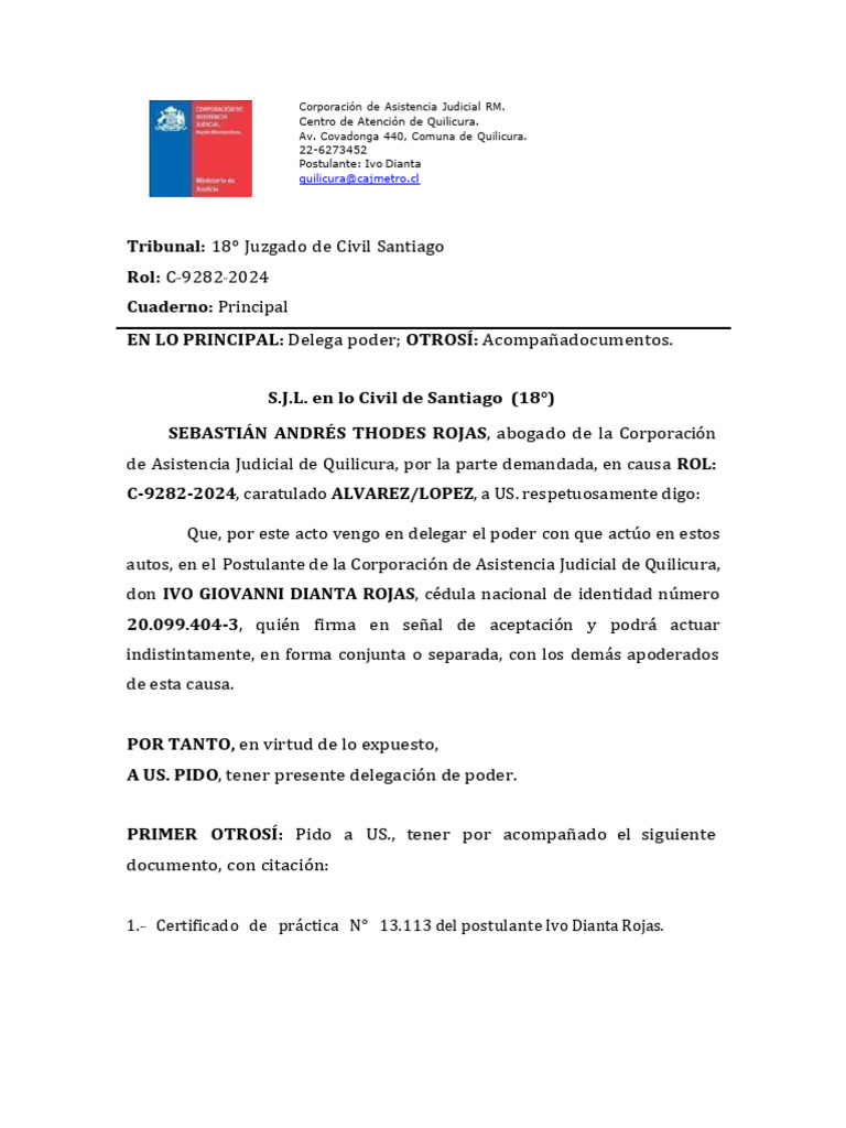 Delega Poder Ivo | PDF