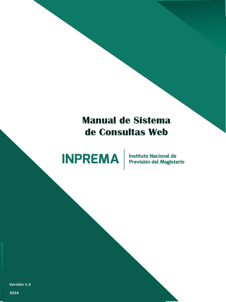 Manual del Sistema de Consultas Web | PDF | Contraseña | Red mundial