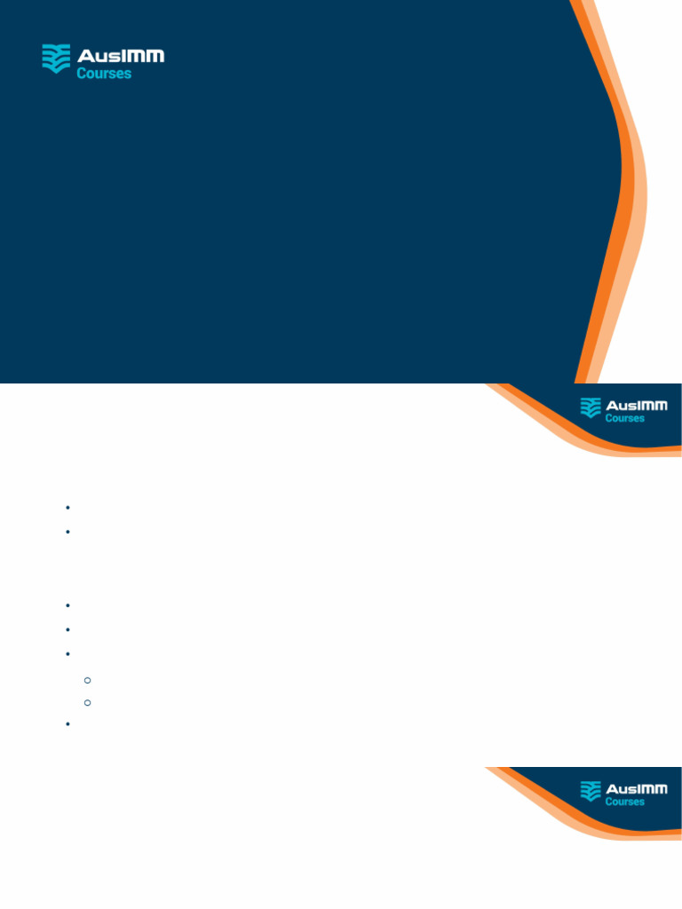 AusIMM TailingsSpan M1 Discussionnotes ESP | PDF | Represa | Filtración