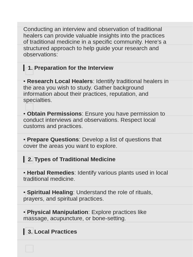 Assignment Traditional Medicine | PDF | Traditional Medicine ...