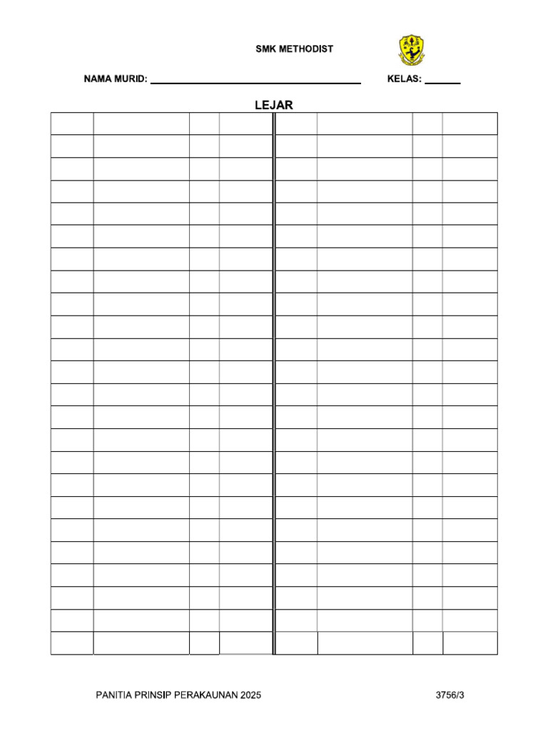 Kertas Lejar | PDF