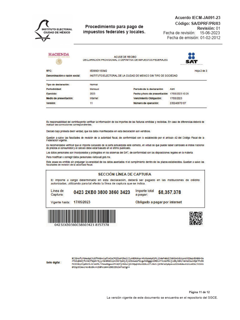 Factura Sergio | PDF