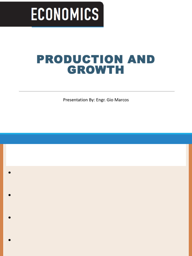 Production and Growth Moodle | PDF | Economic Growth | Investing