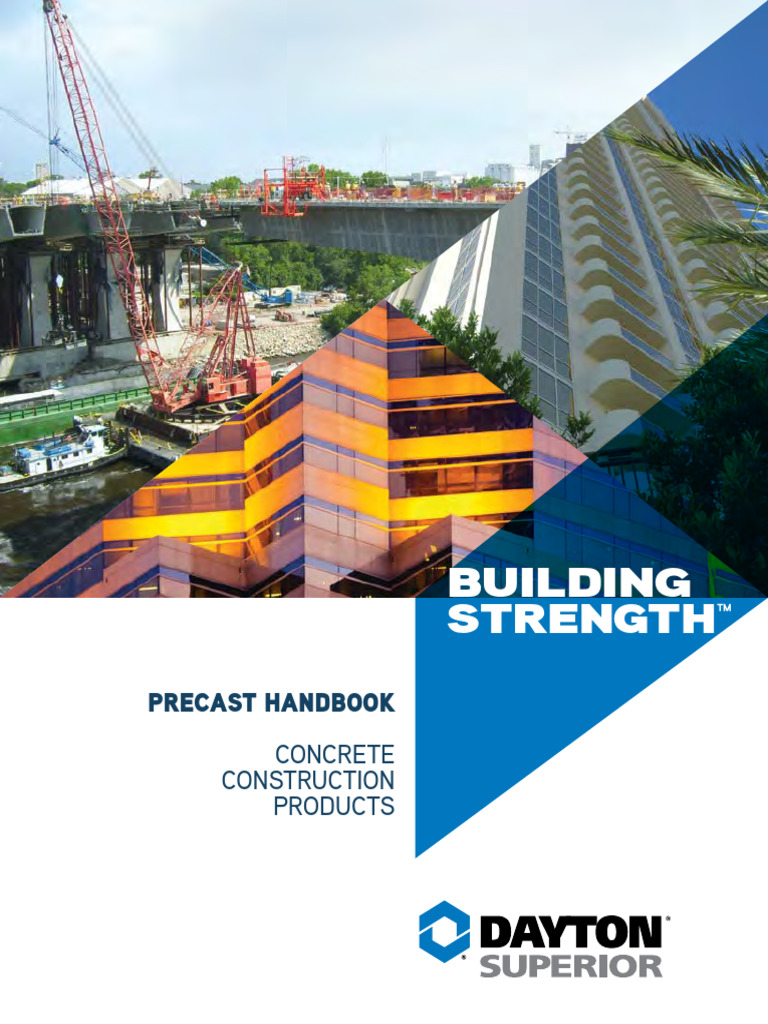 Precast Concrete Construction Handbook | PDF | Screw | Strength Of ...