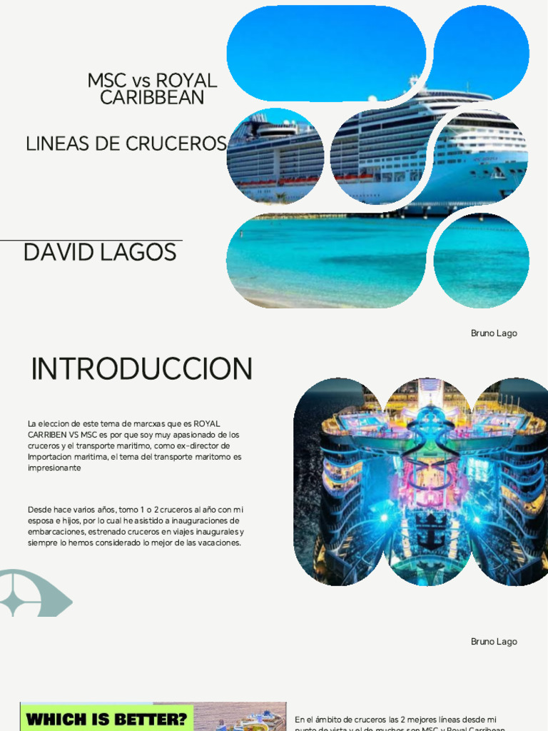 Marcas de Cruceros | PDF | Crucero | Compañías de envío
