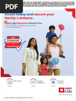 HDFC Life Smart Protect Plan Brochure | PDF | Insurance | Present Value