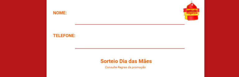 Cupom Sorteio Dia dos Namorados Vermelho e Branco.pdf | PDF