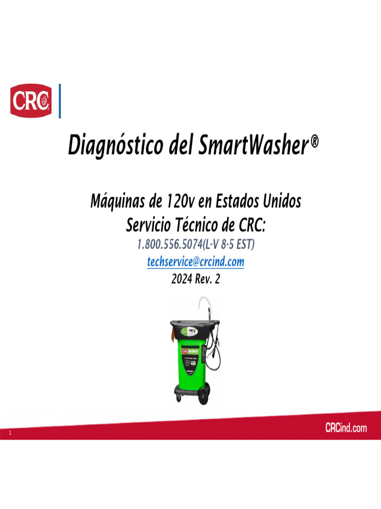 CRC-SmartWasher-Troubleshootng-Guide-120v-Spanish | PDF | Enchufes y ...