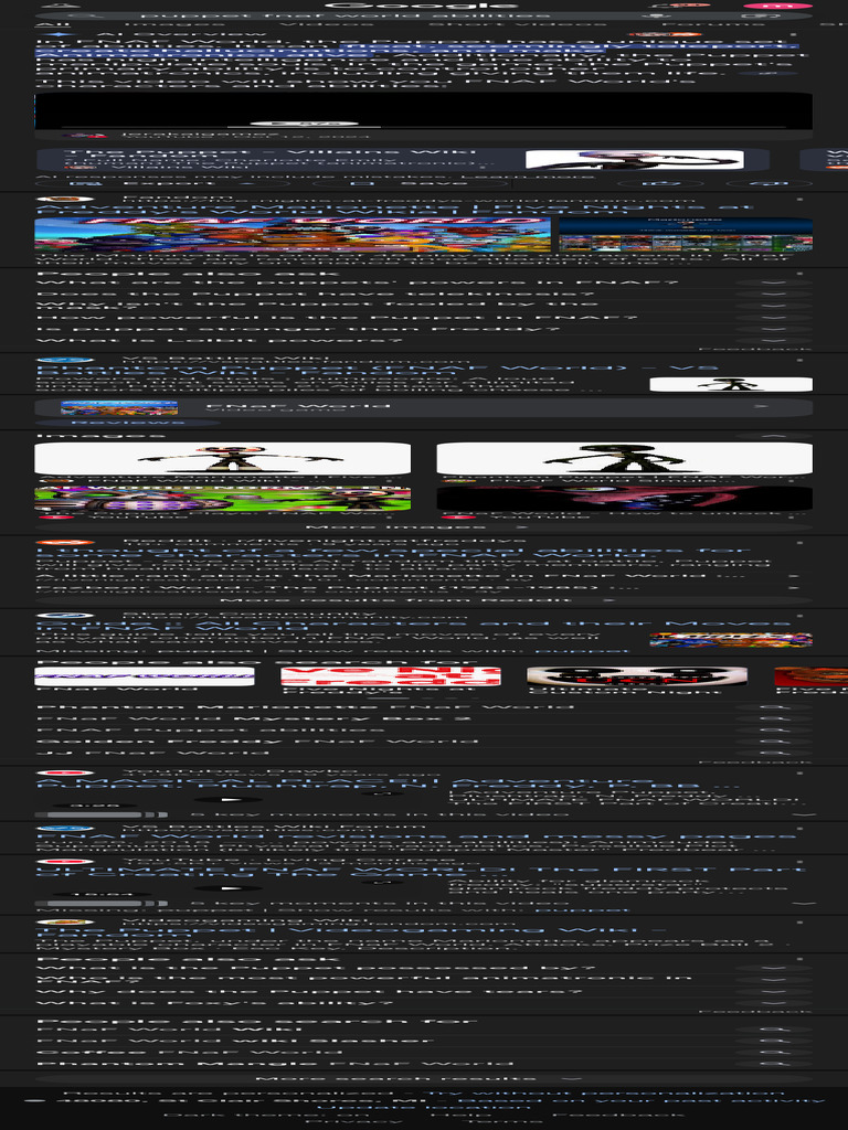 Puppet Abilities in FNaF World | PDF