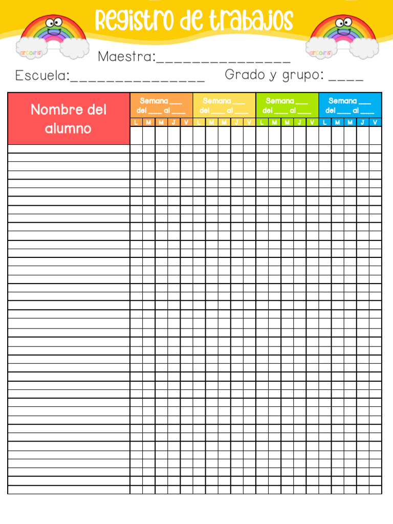 Registro de Tareas | PDF