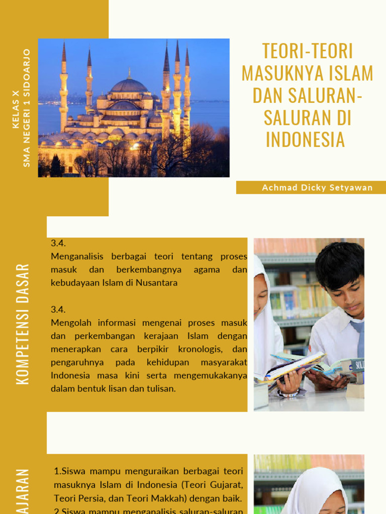 Teori Masuknya Islam ke Indonesia | PDF