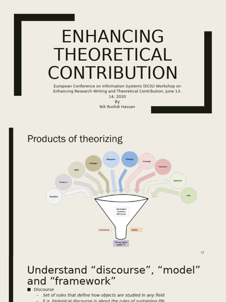 Enhancing Theoretical Contribution ECIS2020 | PDF | Theory | Paradigm