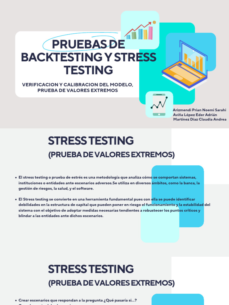 Pruebas de Backtesting y Stress Testing | PDF | Valor en riesgo ...