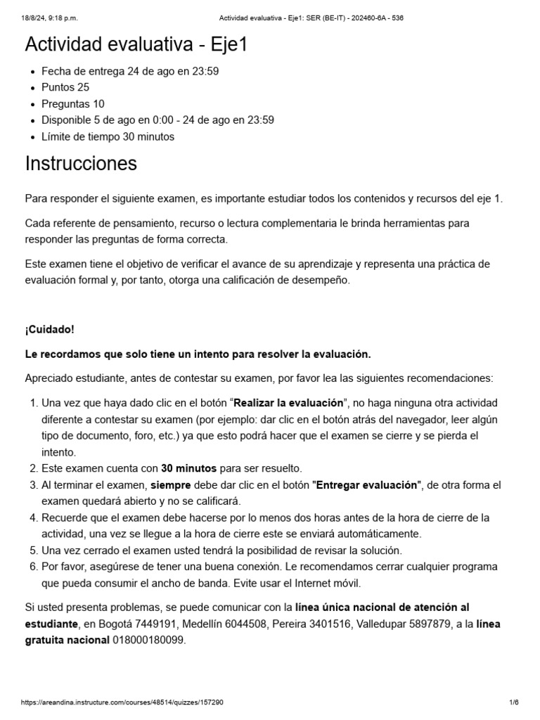 Actividad Evaluativa - Eje1 - SER (BE-IT) - 202460-6A - 536 | PDF | Sociedad | Socialización