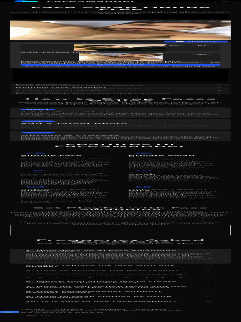Face Swapper - Free Face Swap and Reface Online | PDF | Artificial ...