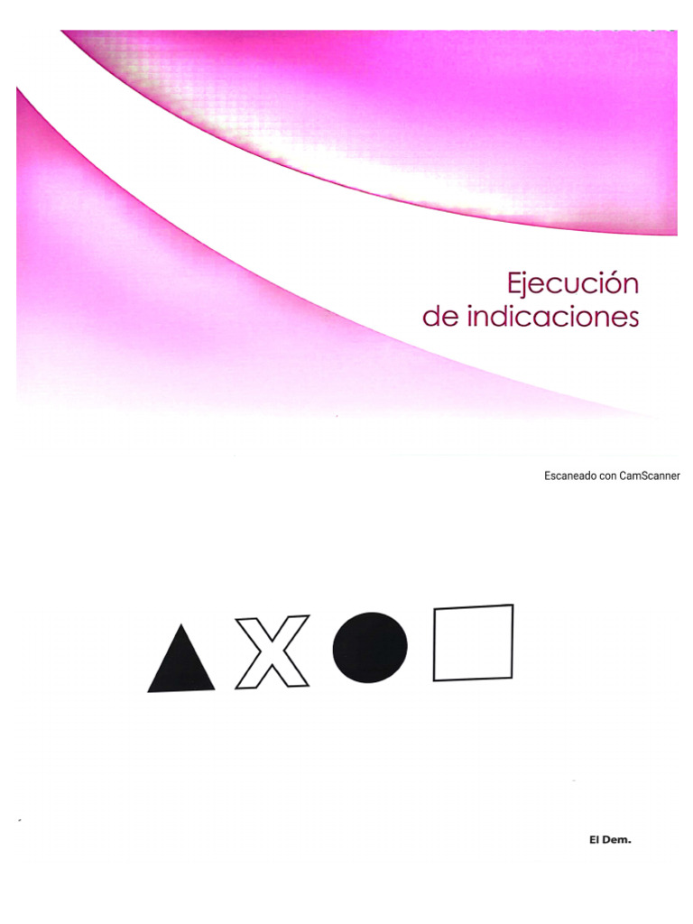 Cuadernillo 1 y 2 para Hanna Paciente de 11 Años | PDF