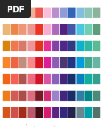 Pantone To Isacord New Version | PDF | Color | Graphic Design
