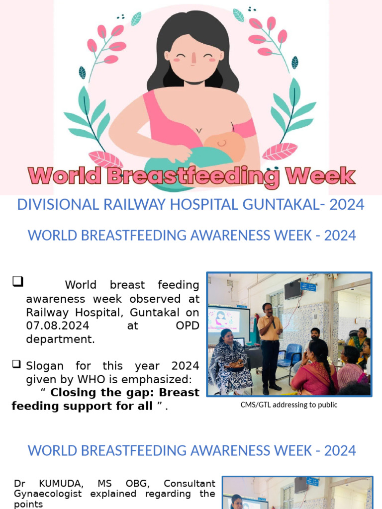 World Breast Feeding Day 2024 | PDF