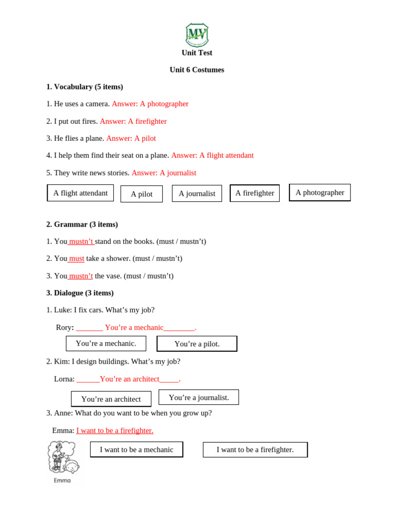 Unit Test: Jobs and Indonesia Facts | PDF