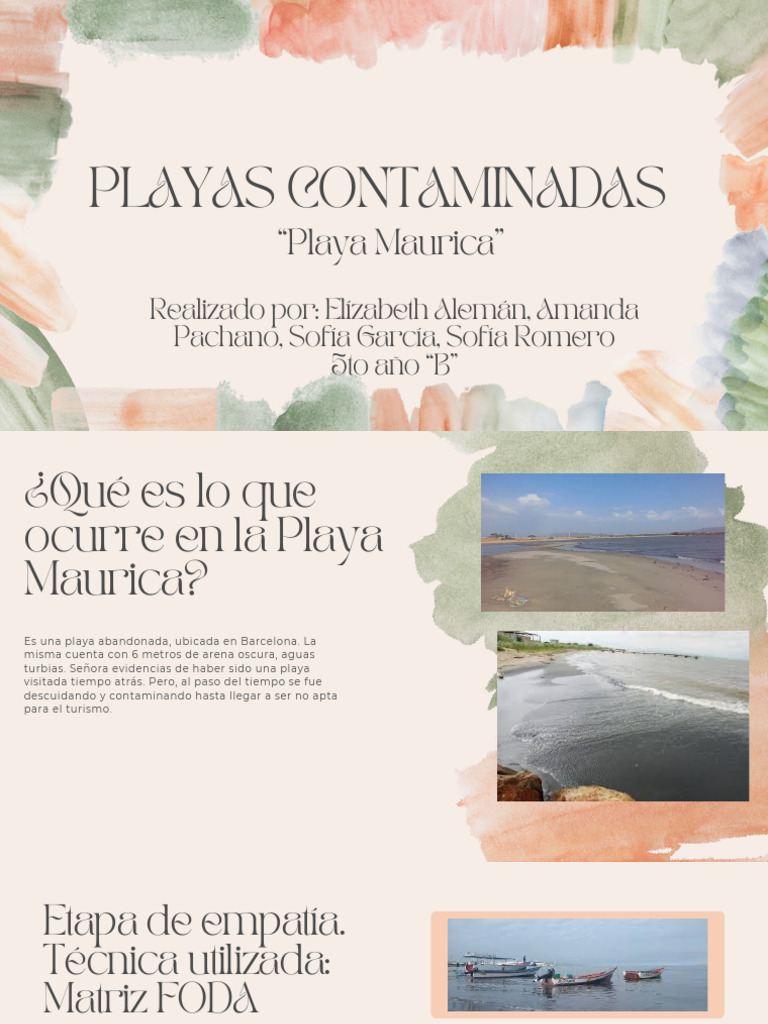Presentación Playa Maurica 5to Año Nqjwkqke | PDF