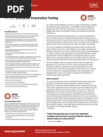 SANS Institute SEC599 Brochure | PDF | Computer Security | Security
